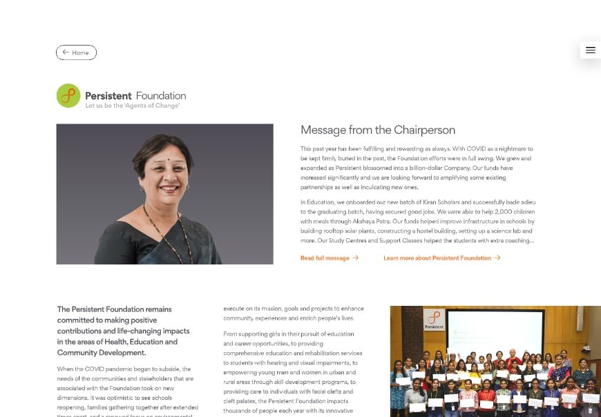 Persistent Foundation