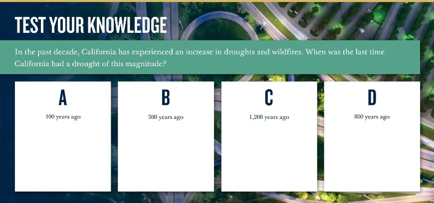 Quiz - Chapter 1 Test your knowledge