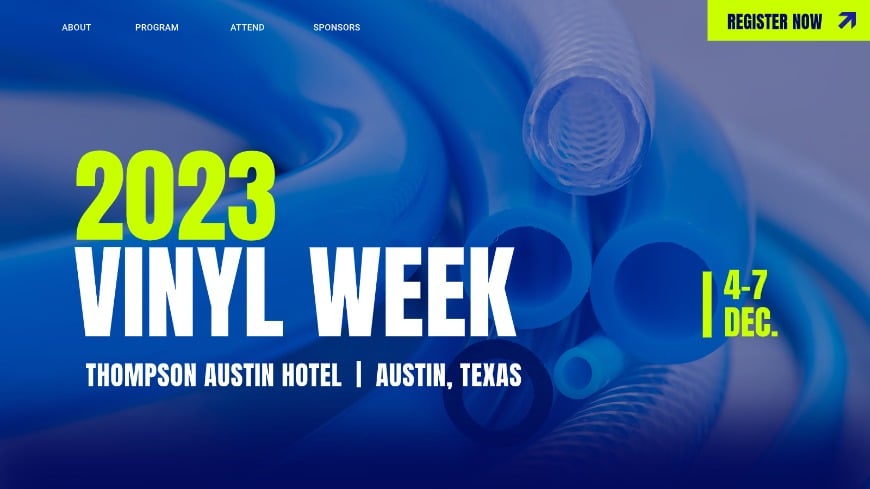 Vinyl Week 2023 NEW Vinyl compounders, vinyl sustainability, vinyl ...