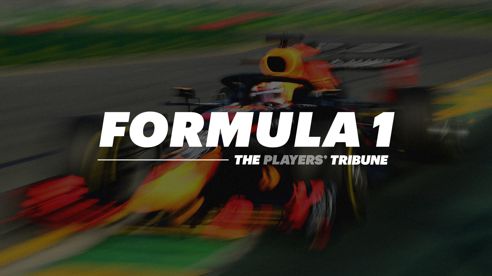 Formula 1 | The Players' Tribune Formula 1 | The Players' Tribune