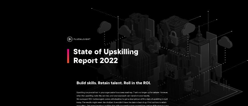 State of Upskilling Report 2022 Landing Page