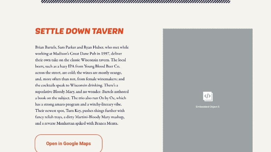 10 Settle Down Tavern