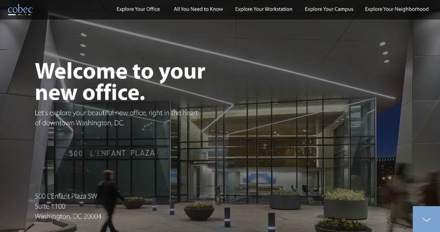Welcome to Your New Office | Cobec