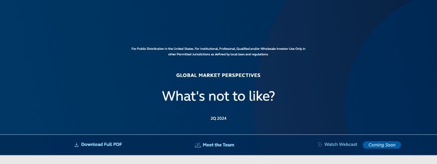 Global Market Perspectives, 2Q 2024