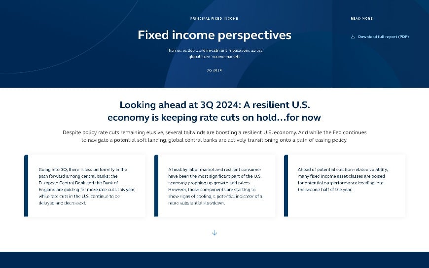 Fixed Income Q3 2024 Fixed income, market insights, risk management, US ...