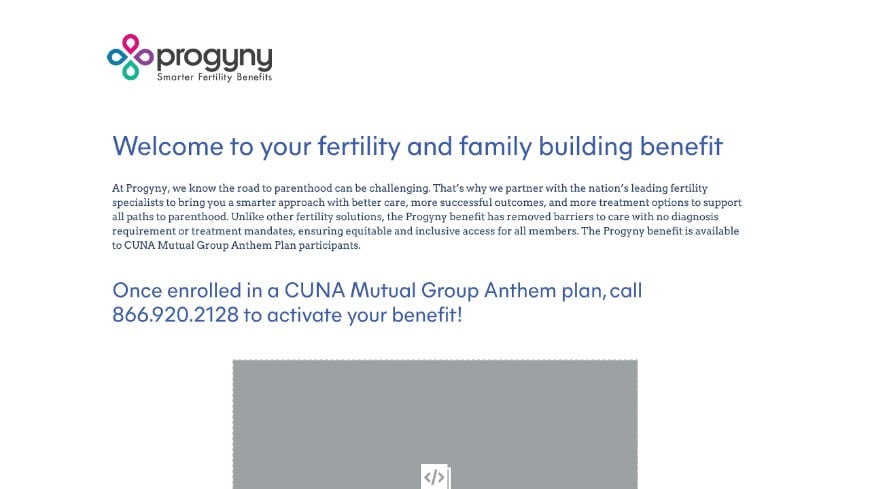 Progyny Overview - CUNA Mutual Group
