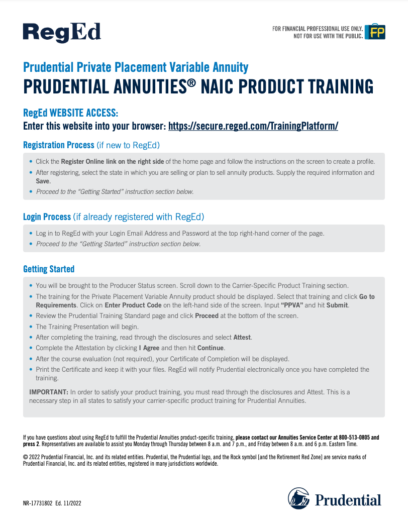 PruLife Private Placement ISG_DG_ILI181_01 Copy Prudential, Private ...