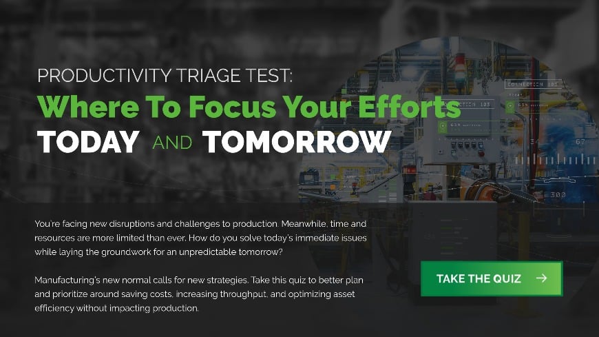 OEE Triage Test: Where to Focus Your Efforts Today and Tomorrow Where ...