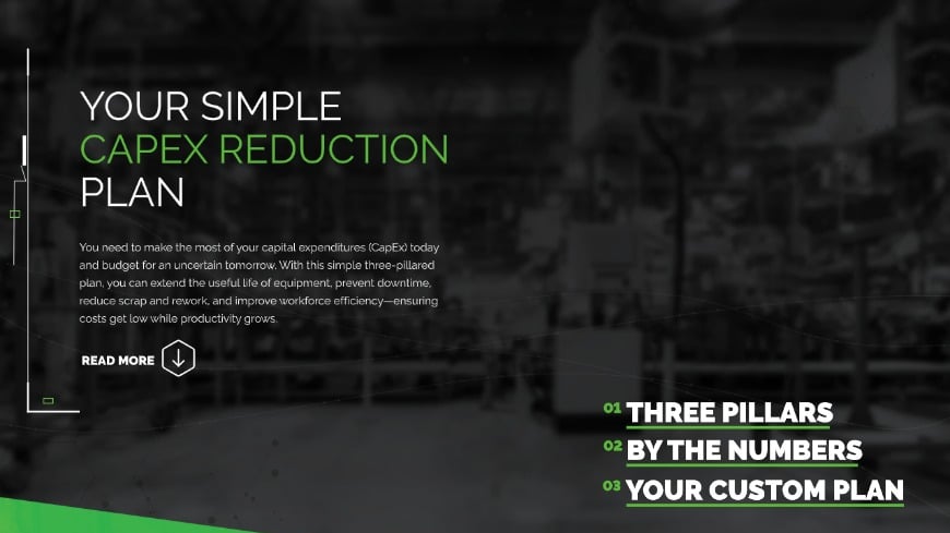 Your Simple Capex Reduction Plan Make the Most of Your Capital ...
