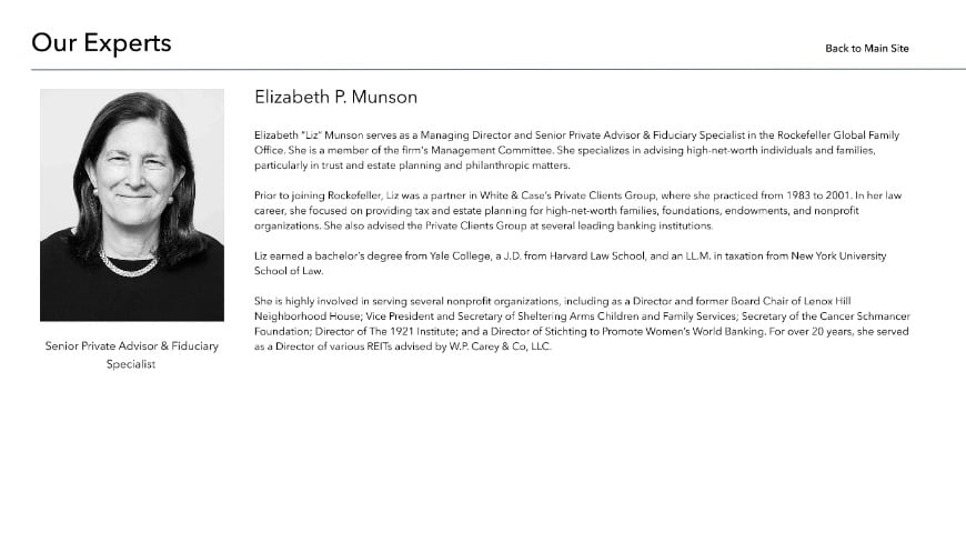 Liz Munson Bio