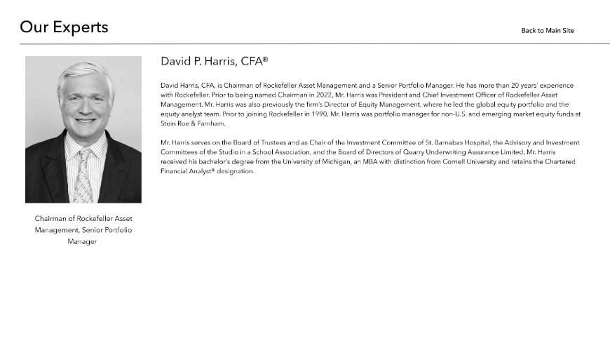 David Harris Bio