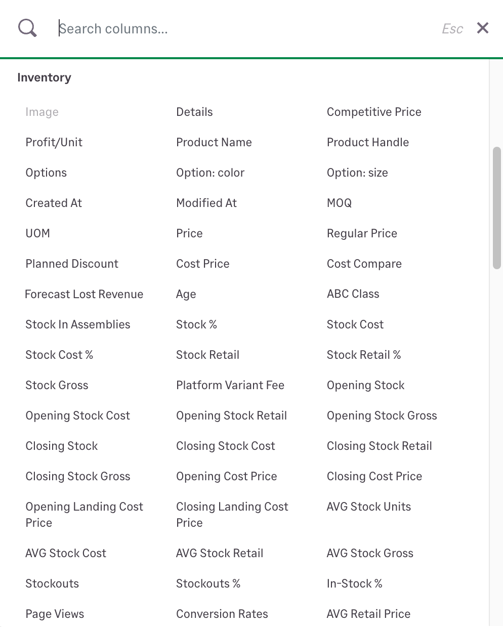 Inventory Planner v3 - without CTA