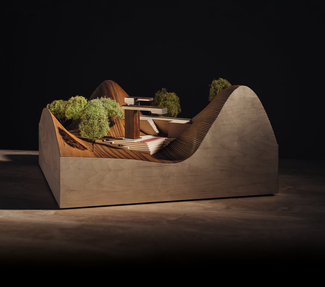 Miniature Frank Lloyd Wright Planter