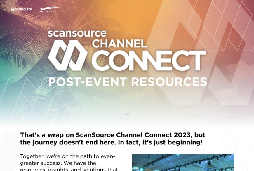 Channel Connect 2023 Post Event page Channel Connect