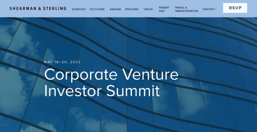 2022 Corporate Venture Investor Summit
