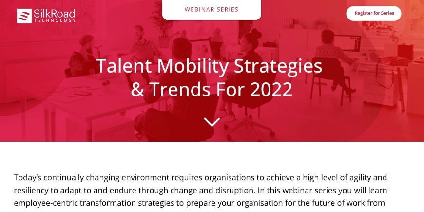 Talent Mobility Strategy and Trends for 2022 Webinar Series - EMEA