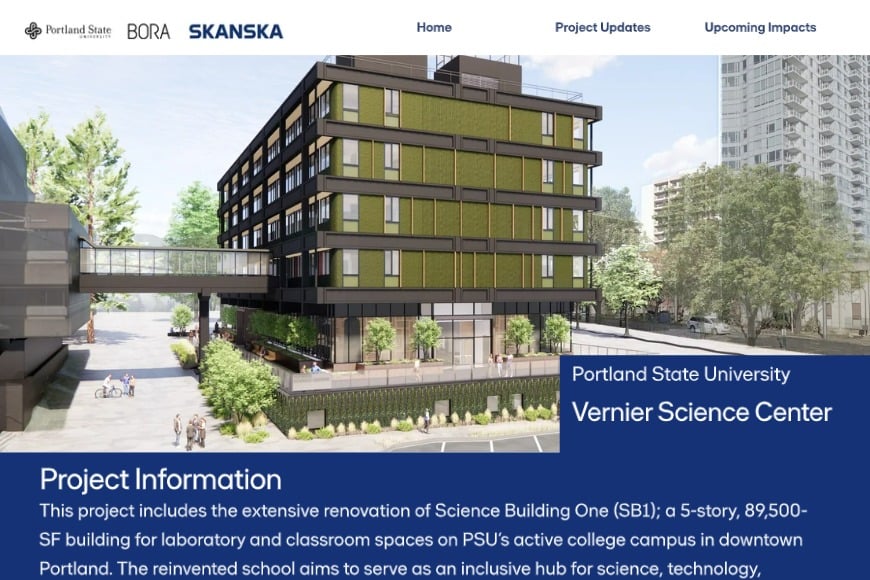 PSU Vernier Science Center