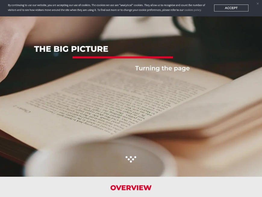 The Big Picture - Turning the page