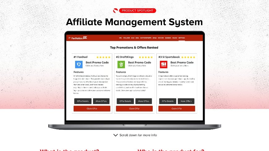 Affiliate Management System