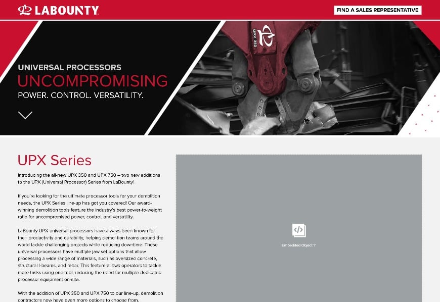 Stanley LaBounty UPX Series