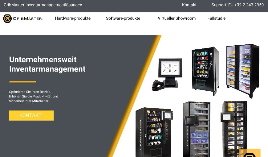 CribMaster Inventory Management Solutions-DE
