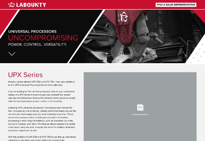 Stanley LaBounty UPX Series
