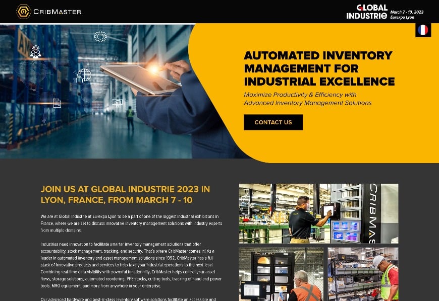 Global Industrie-2023-CribMaster