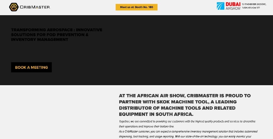 Cribmaster Skok - African Air Expo 2024