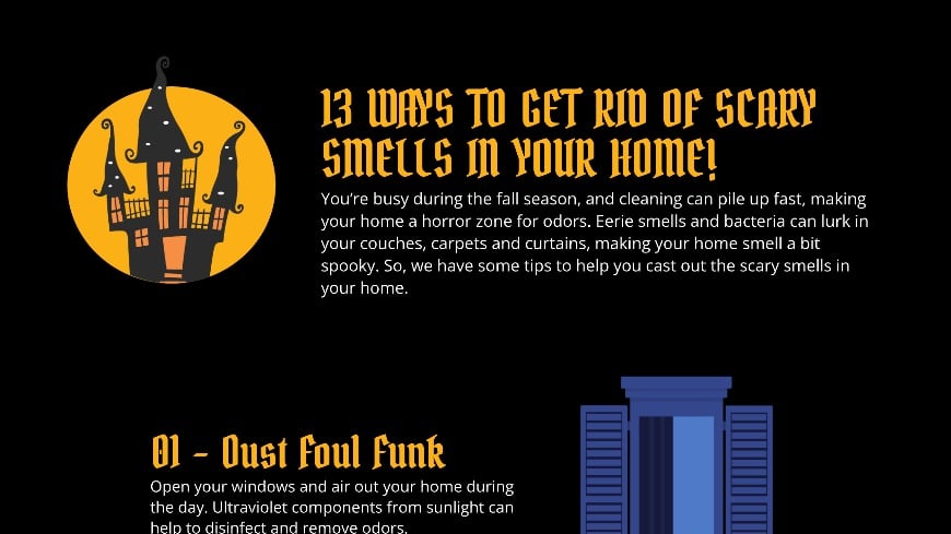 13 Ways to Get Rid of Scary Smells in Your Home!