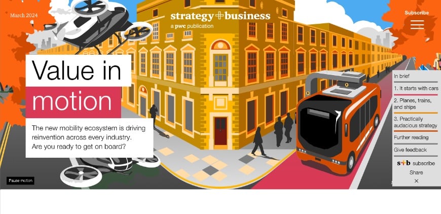 strategy+business | Value in motion