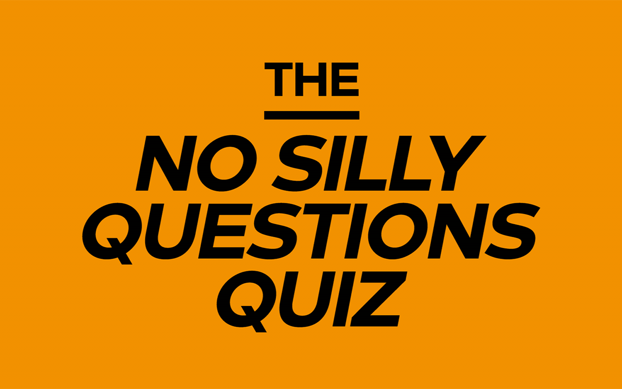 The No Silly Questions Quiz the-no-silly-questions-quiz