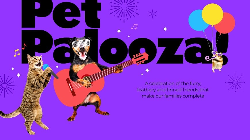 Pet Palooza! header