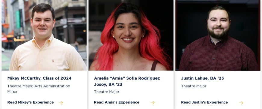 Theatre Testimonials