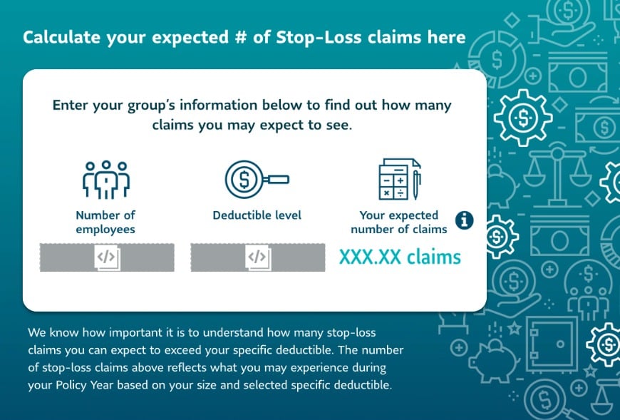 Stop-Loss Projected Claims Calculator