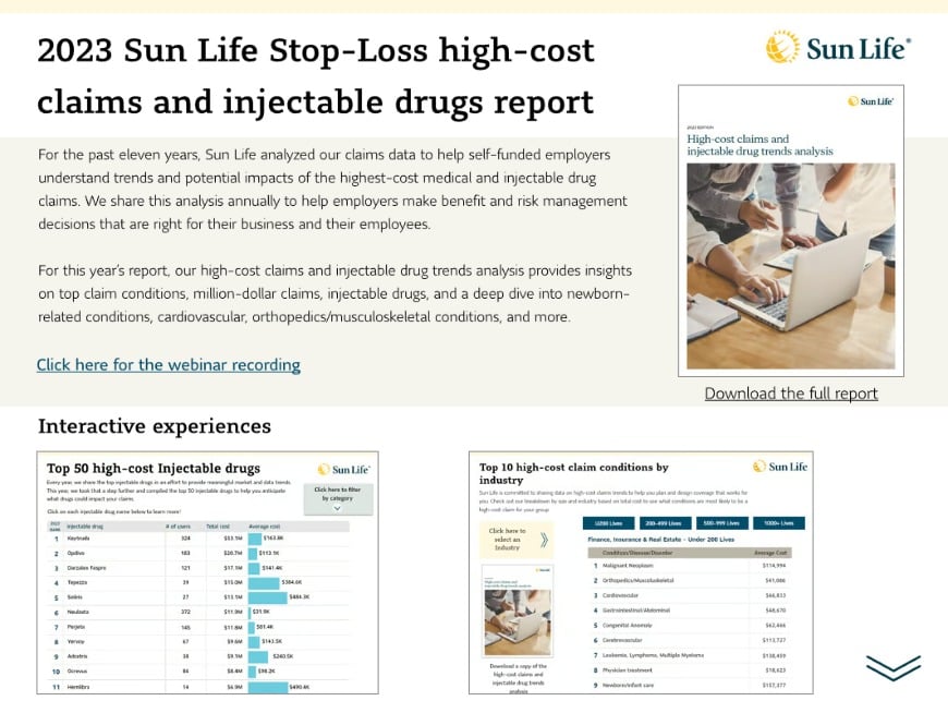2023 High-Cost Claims and Injectable Drugs Report