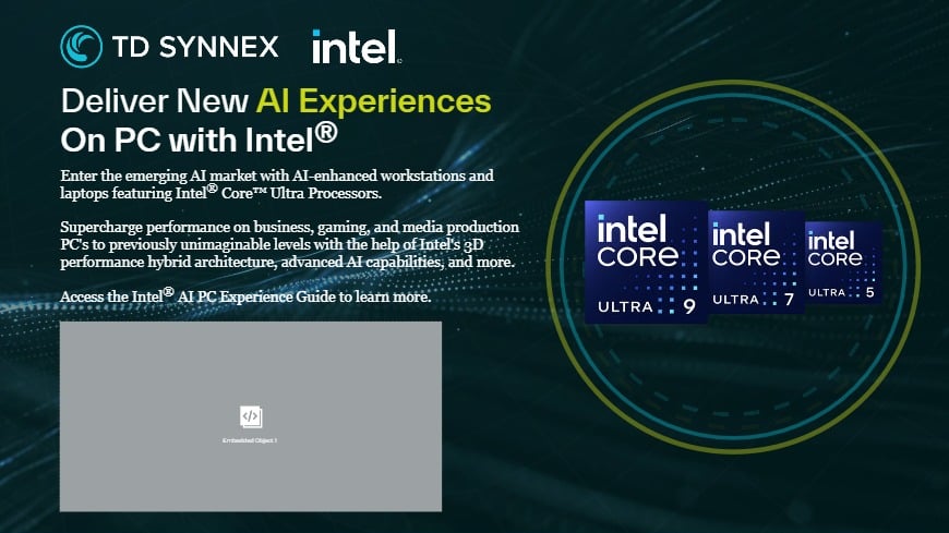 The Intel AI PC Experience - Landing Page