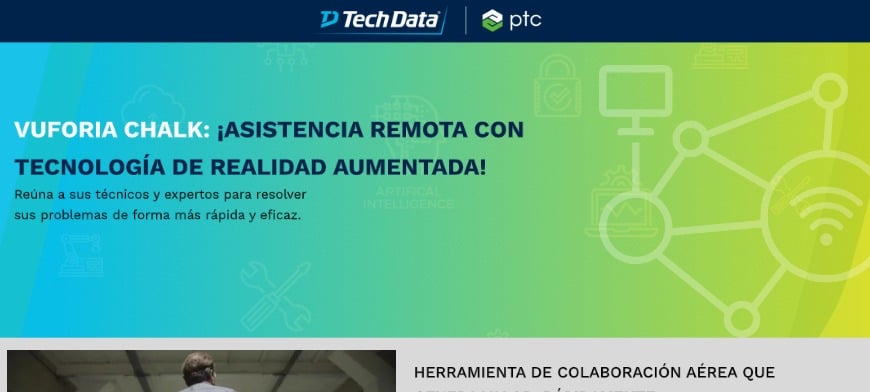 Soluciones PTC | Vuforia Chalk