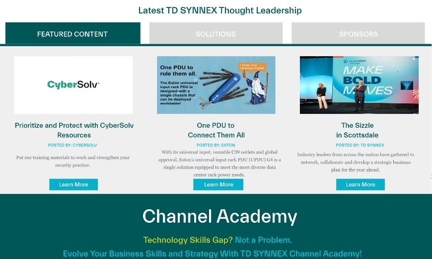 LevelUp Home Page - Top