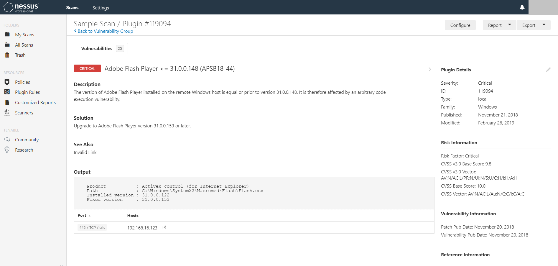 Nessus Product Demo - DT