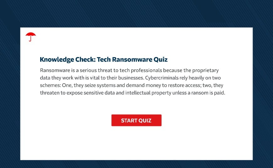 Quiz Tech Ransomware