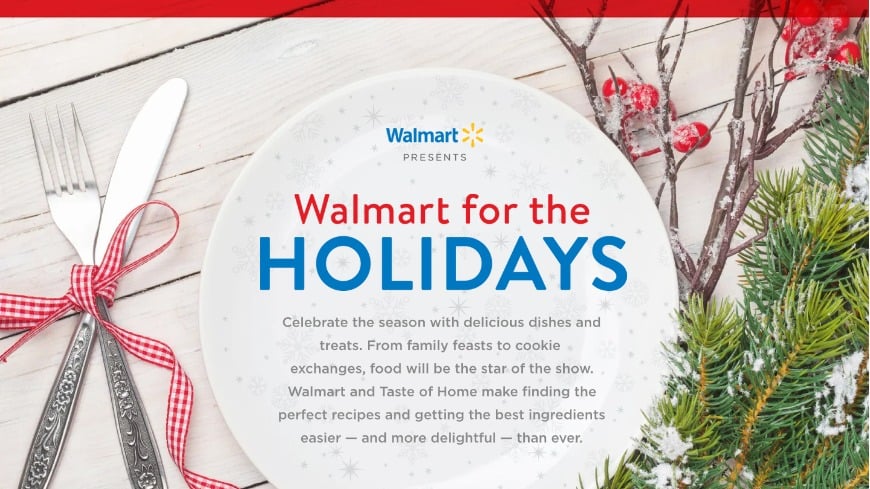Walmart Holiday 2021