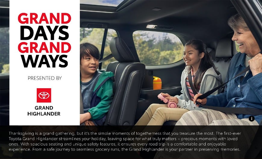 Toyota November Digital Destination