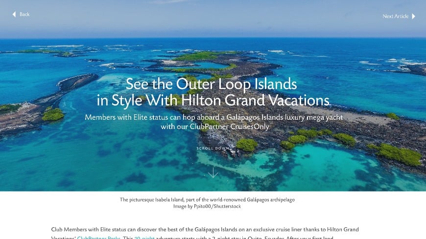 See the Outer Loop Islands in Style With HGV