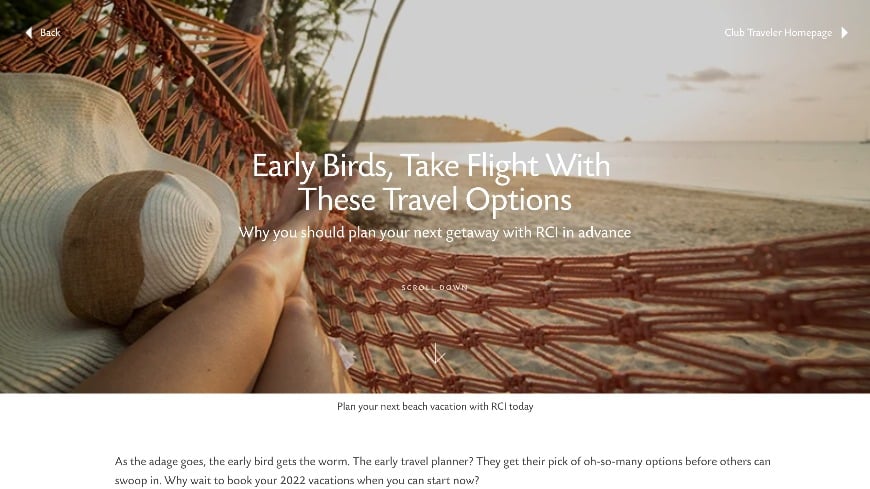 Early Birds, Take Flight With These Travel Options