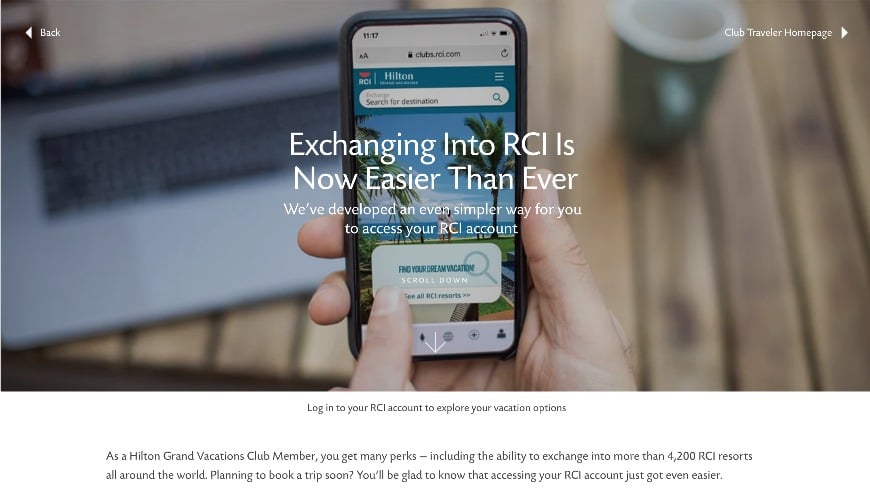 Exchanging Into RCI Is Now Easier Than Ever