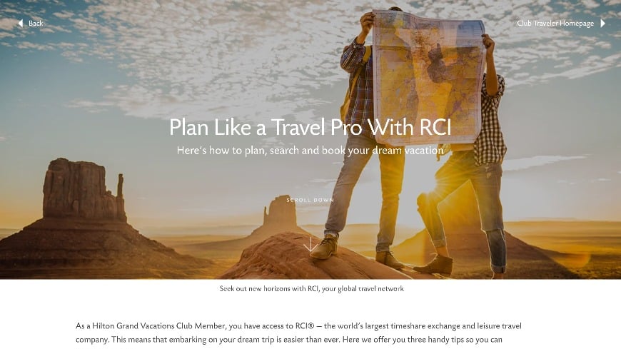Plan Like a Travel Pro With RCI