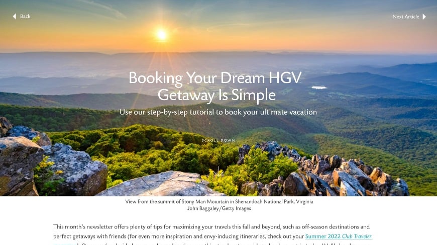 Booking Your Dream HGV Getaway Is Simple
