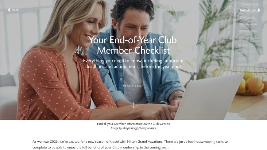 Your End-of-Year Club Member Checklist