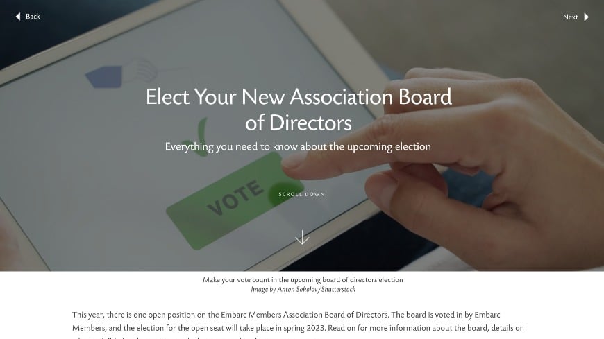 02: Education – Embarc Election
