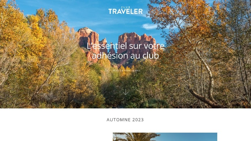 Landing Page Embarc French